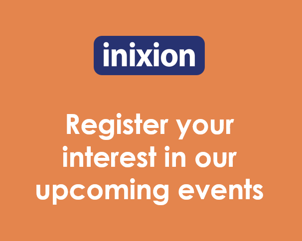 Register your interest in our events and webinars